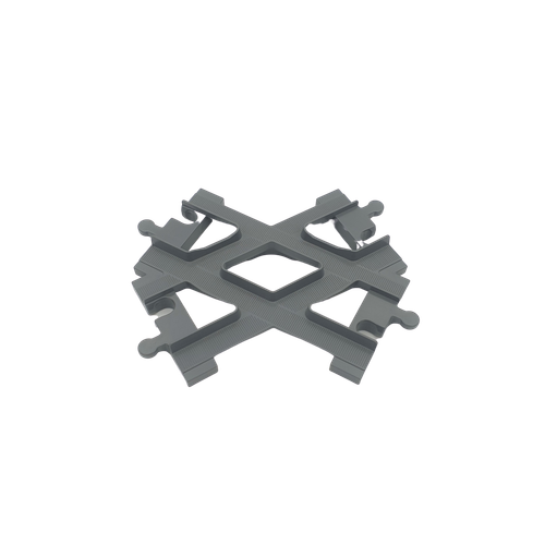 Lego® Duplo TRAIN Tracks GREY (DBG) Track Crossover | eBay