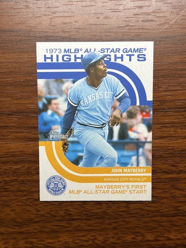 2022 Topps Heritage High Number John Mayberry 1973 MLB ALL-STAR GAME # ...