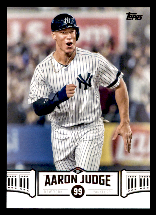 2018 Topps Aaron Judge Aaron Judge Highlights #AJ-25 New York Yankees ...