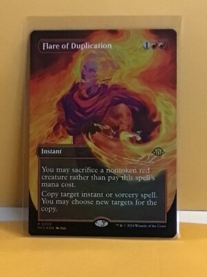 Flare of Duplication #0333 Foil Borderless Modern Horizons 3 MTG NP | eBay