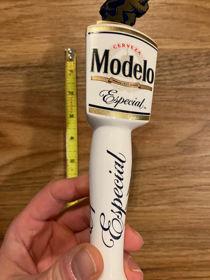 Modelo Beer Tap Handle Knob Keg Bar Top Brewing Lion Cerveza Especial ...