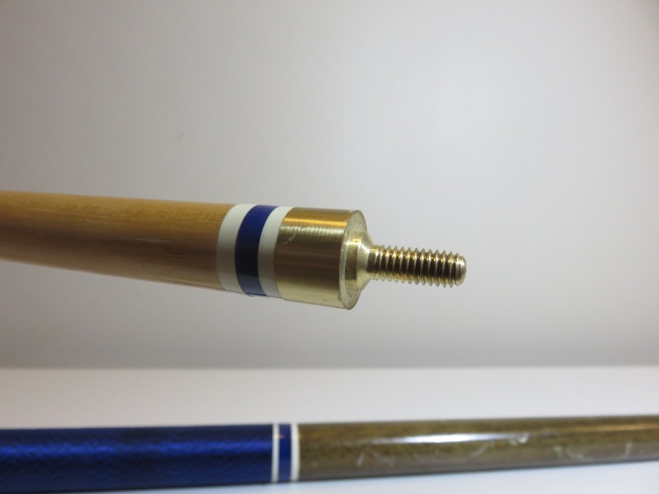 Vintage 57" Snooker Pool Billiards Cue 18oz 2-Piece Taiwan Stick Wooden ...