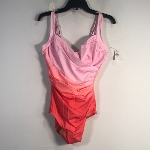 Miraclesuit x Talbots Sanibel One Piece Swimsuit, Women's Size 12 ...