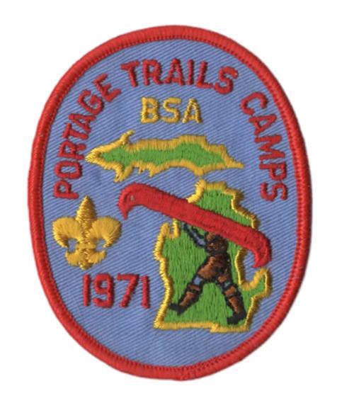 1971 Portage Trails Camps BSA Patch RD Bdr. [VA-5090] | eBay
