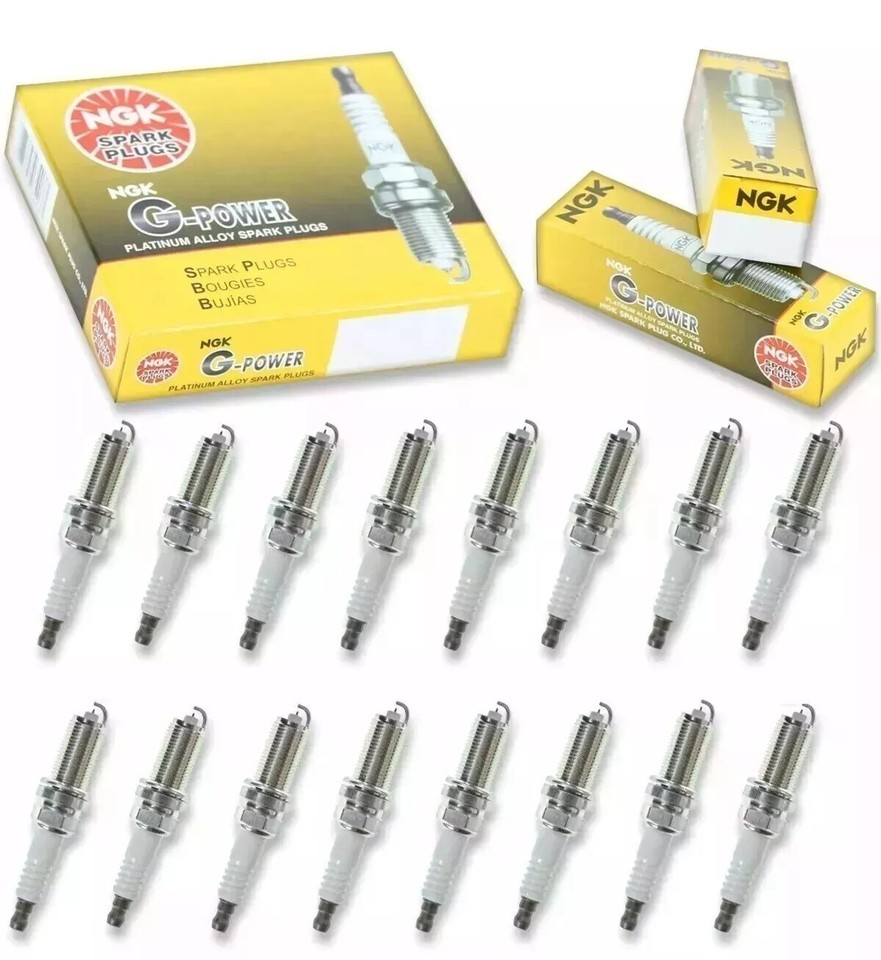 NGK G-Power Platinum Spark Plugs Set of 16 for Dodge RAM 1500 2500 5.7L ...