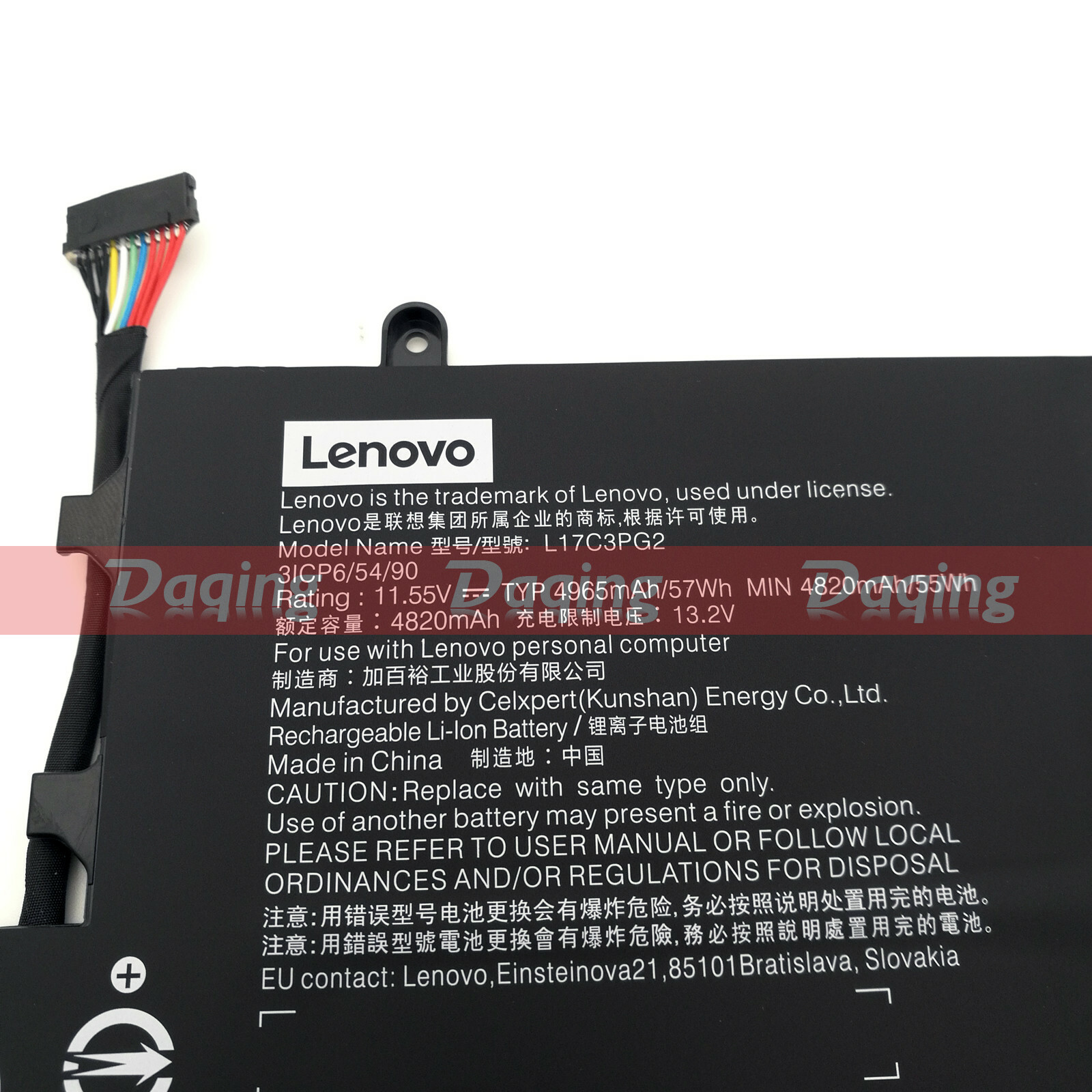 New Original L17M3PG2 L17L3PG1 Battery for Lenovo Legion Y530 Y730 Y740 ...
