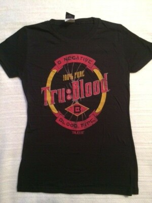 True Blood 100% Pure Label Girls Junior T-Shirt OOP New Unworn Official ...