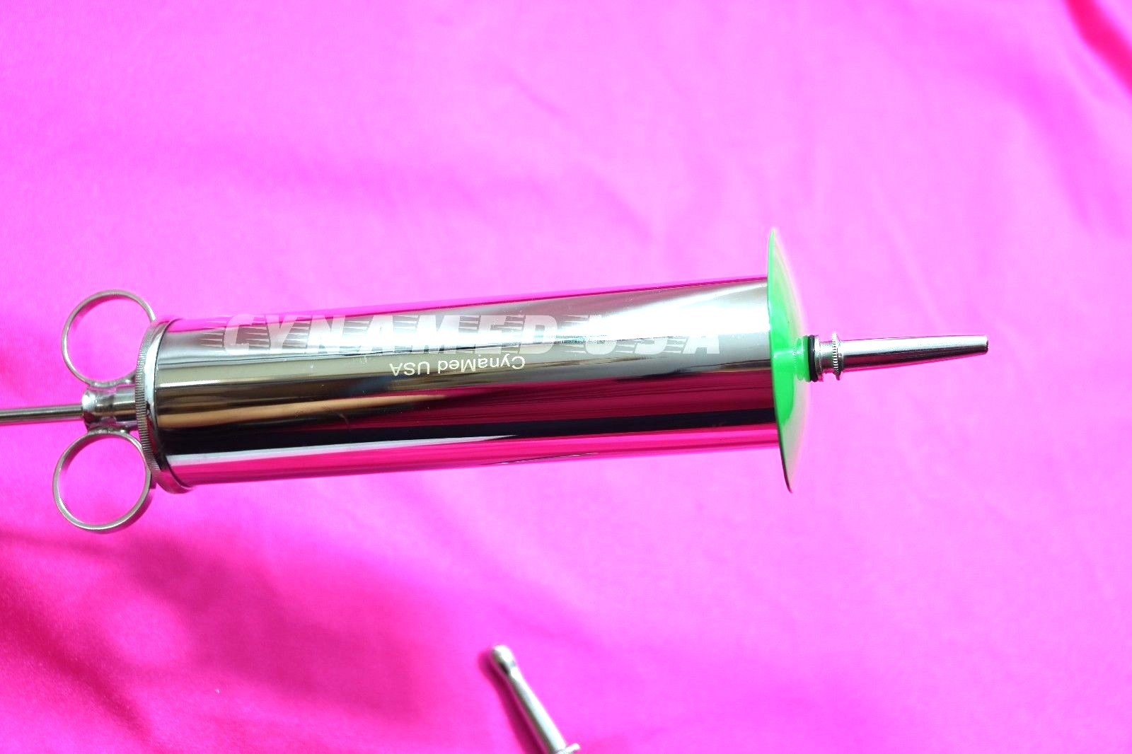 NEW PREMIUM GRADE Ear Syringe Metal 6 oz. Stainless Steel -A+ QUALITY ...