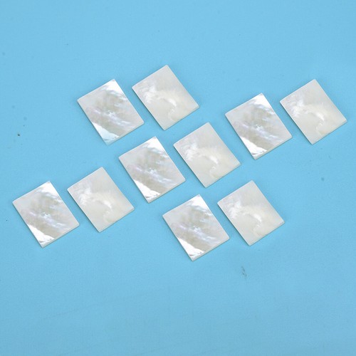 10Pcs Mother Of Pearl MOP Shell 20x15mm Slice Inlay Guitar Luthier ...