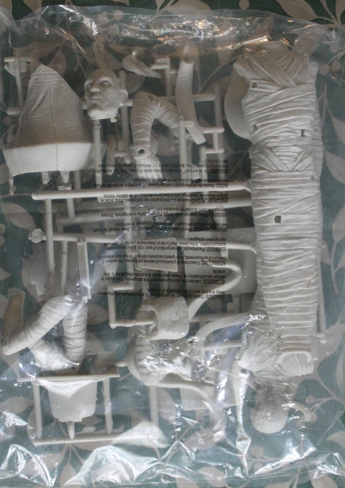 MOEBIUS THE MUMMY 1/8 SCALE MODEL KIT/OOP/NEW In OPEN BOX/COMPLETE | eBay
