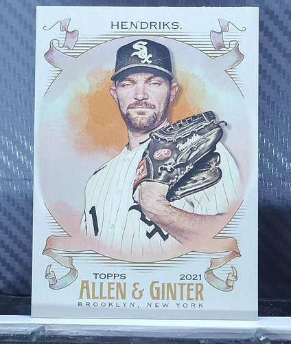 Liam Hendriks 2021 Topps Allen & Ginter SILVER PORTRAIT SP #187 - White ...