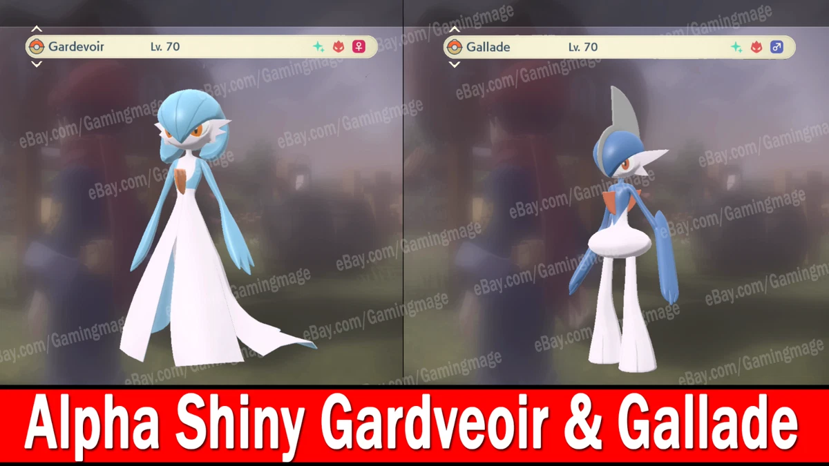 Shiny Gardevoir And Gallade