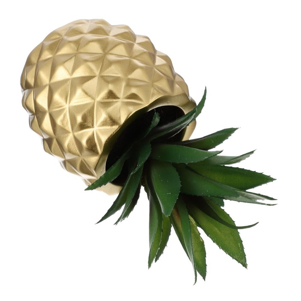 Simulation Pineapple Ornament Chic Pineapple Decor Tabletop Ornament ...