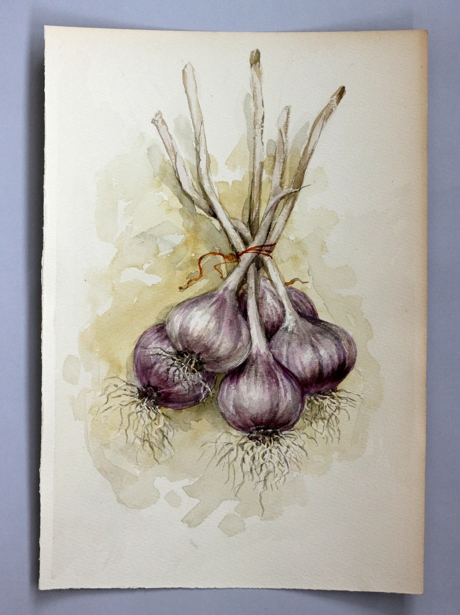 Garlic Painting