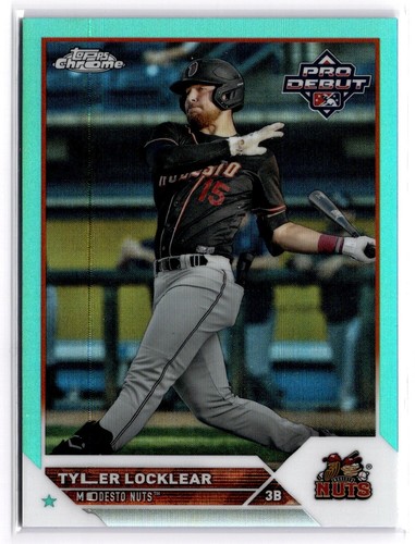 2023 Topps Chrome Tyler Locklear #PDC-98 /75 Green Seattle Mariners | eBay