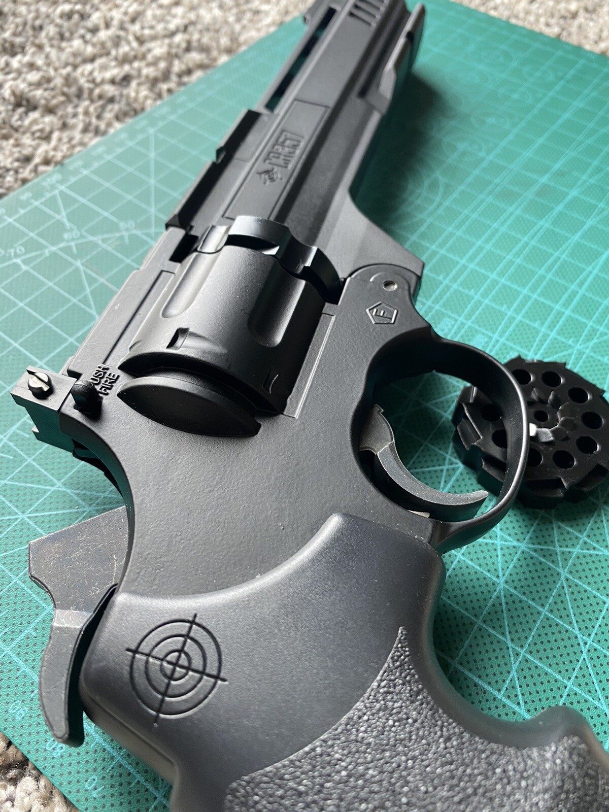 Crosman CR357 465fps Revolver .177 Caliber CO2 Air Pistol for sale ...