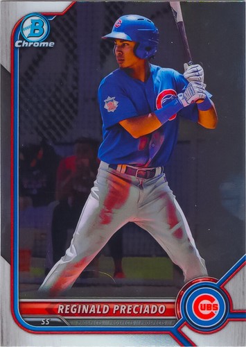 Reginald Preciado 2022 Bowman Chrome Prospects Card #BCP-44 Chicago ...