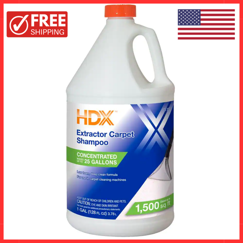 1Gal Professional Deep Clean LowFoam Carpet Shampoo Extractor Solution HeavyDuty | eBay