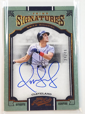 Omar Vizquel 2016 Panini Prime Cuts Signatures Autograph /49 Cleveland ...