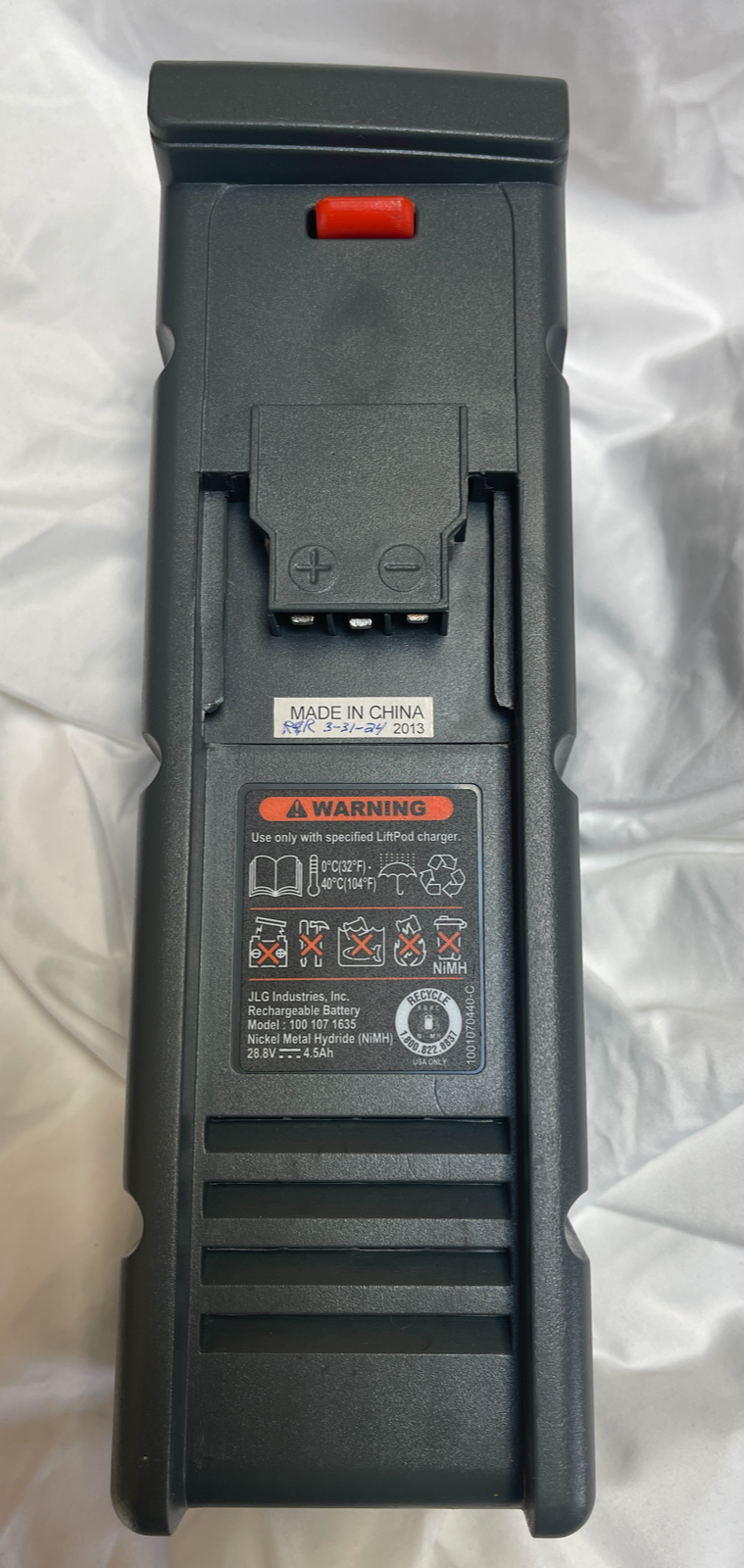 JLG FS80 and FS60 LiftPod Battery Refurbishment / Rebuild Service | eBay