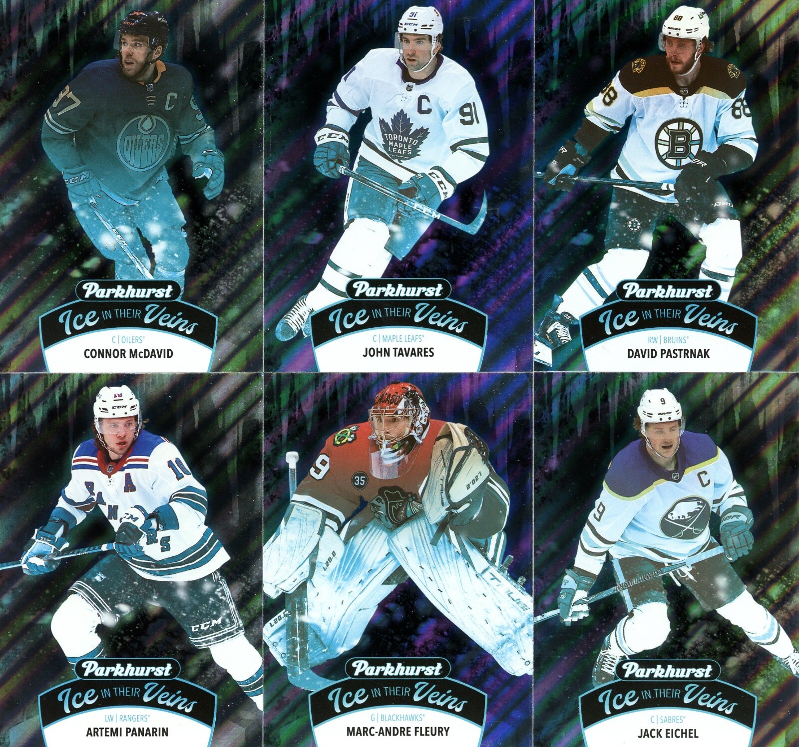 U PICK LOT 2021-22 21-22 Parkhurst ICE IN THEIR VEINS Insert card set # ...