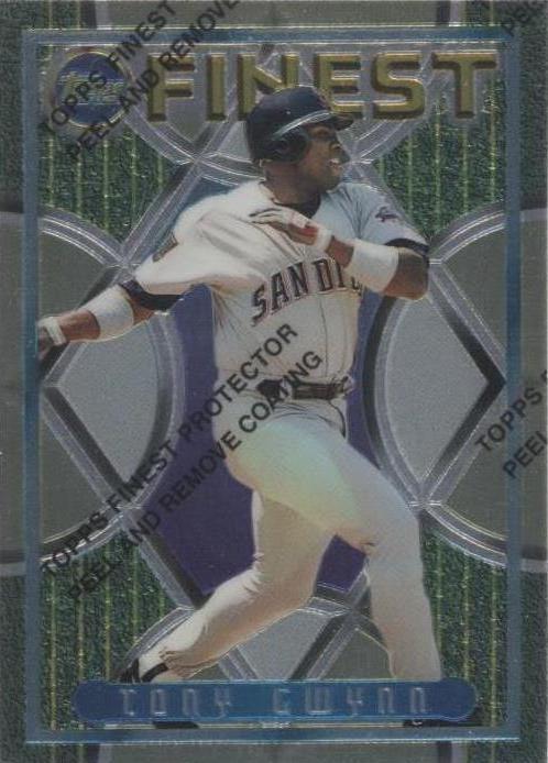 1995 Topps Finest - Tony Gwynn #196 for sale online | eBay