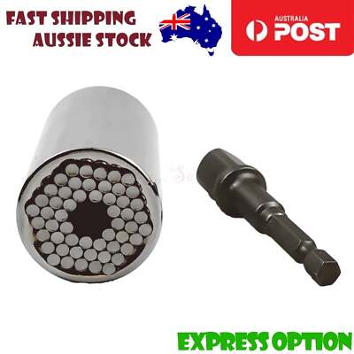 Universal Socket Sleeve Torque Wrench Sleeve Head Cr-v 7-19mm | eBay