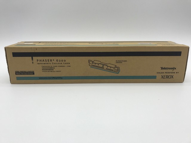 Genuine Xerox 016200100 Phaser 6200 Cyan for sale online | eBay