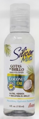 Silicon Mix Gotas de Brillo Hair Polisher Aceite de Coco Extra Virgen 4 ...