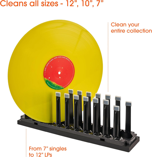 Vinyl Record Cleaner Kit by SPINCARE | Record Cleaning Machine Includes ...
