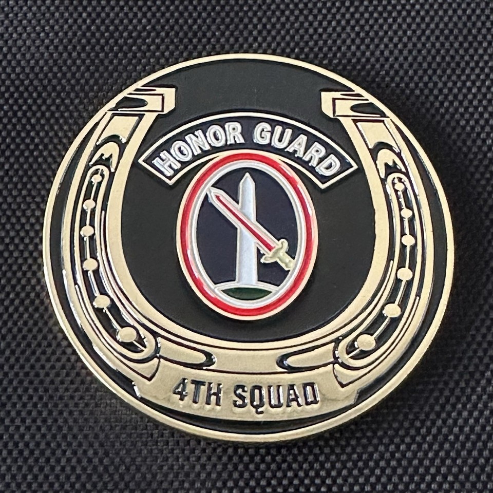 US Caisson Platoon 4th Squad Honor Guard LAST OF THE GREYS Challenge ...