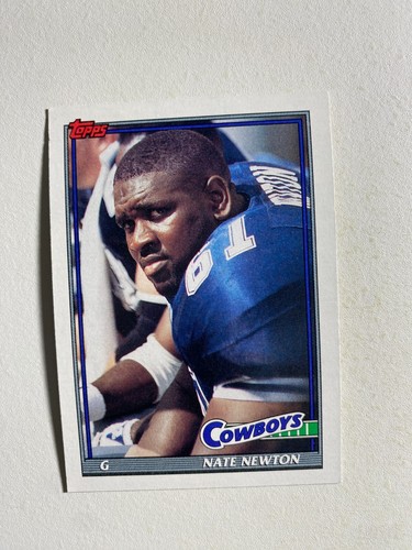 1991 TOPPS #373 NATE NEWTON NM-MT NFL FOOTBALL CARD | eBay
