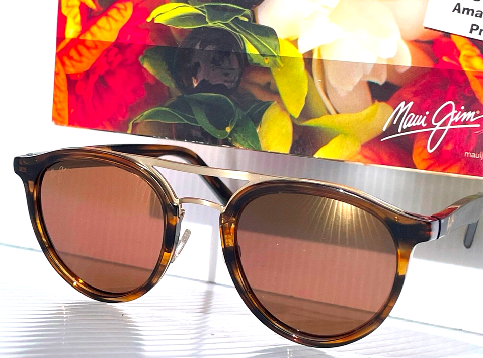 NEW Maui Jim SUNNY DAYS Honey Smoke POLARIZED Bronze GLASS Sunglass ...