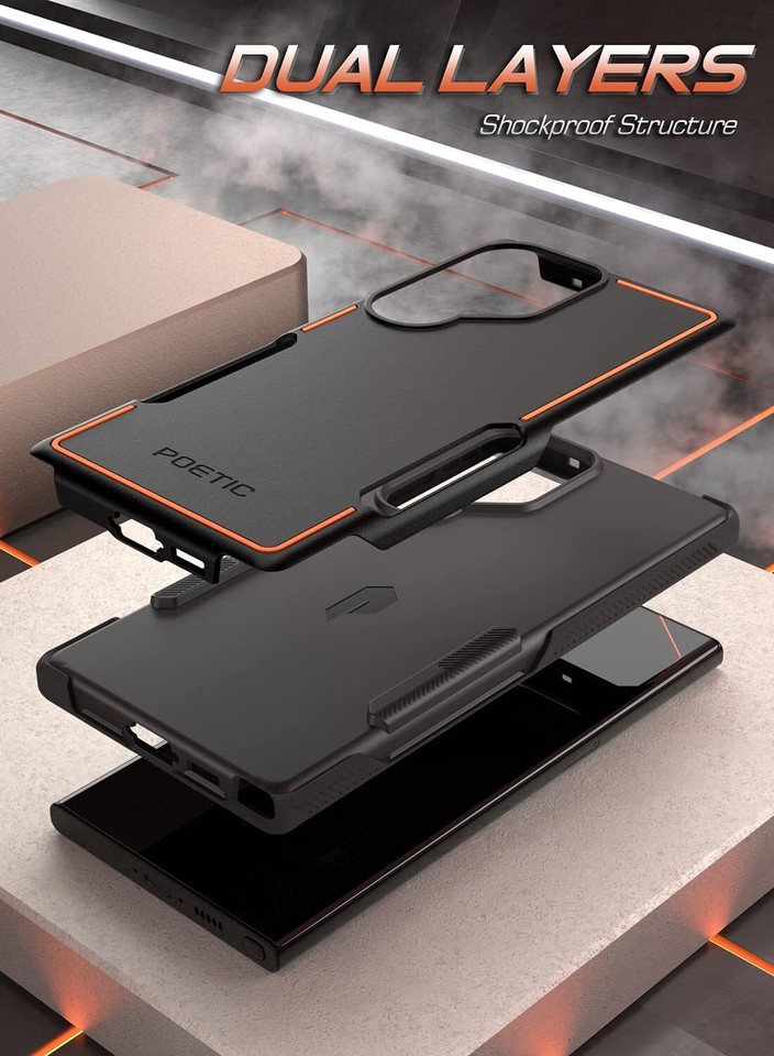 For Samsung Galaxy S23 Ultra S23 FE / S24 Case | Poetic Slim Shockproof ...