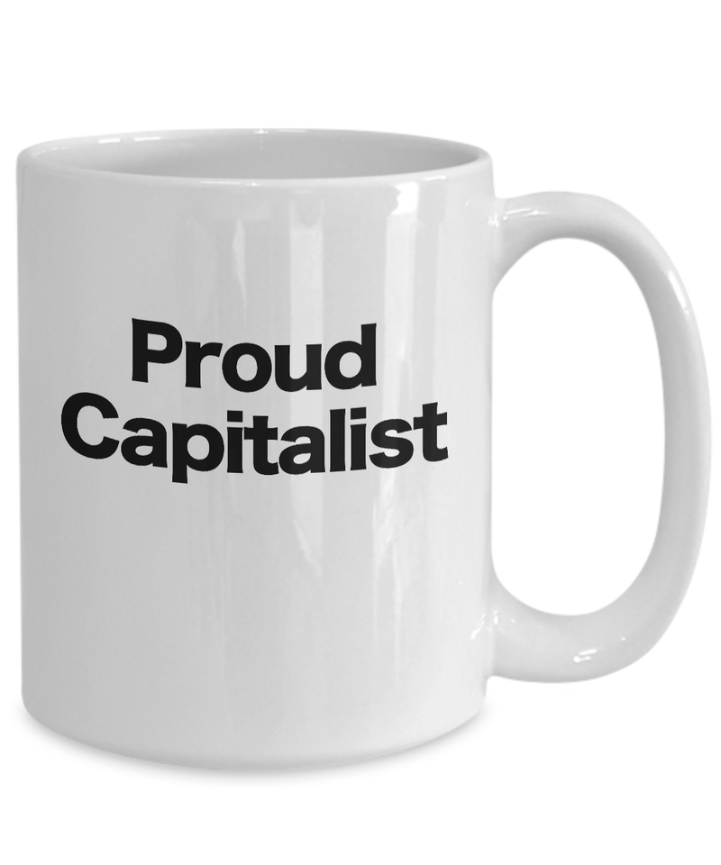 Venture Capitalist Mug Entrepreneur Proud Capitalism Manifesto ...