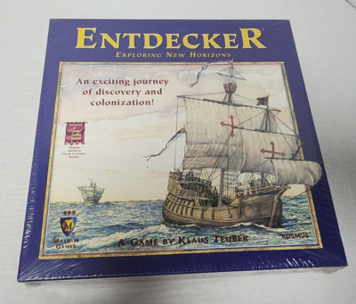 Entdecker Exploring New Horizons Klaus Teuber Complete NEW Mayfair Game ...