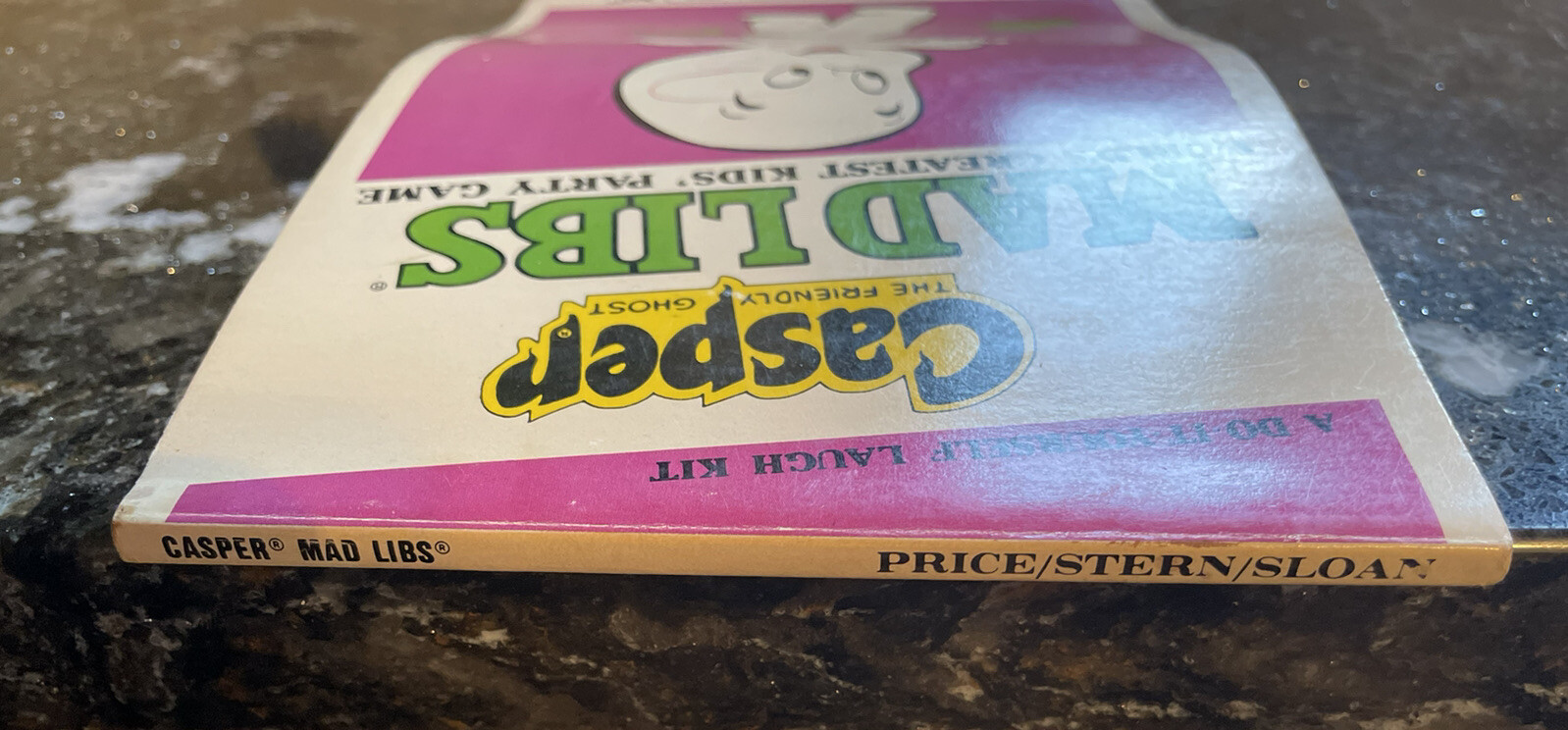 VINTAGE CASPER Mad Libs Book UNUSED Hannah Barbera MADE IN USA RARE ...