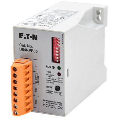 D64RPB30 Eaton/Cutler Hammer Ground Fault Relay -SA | eBay