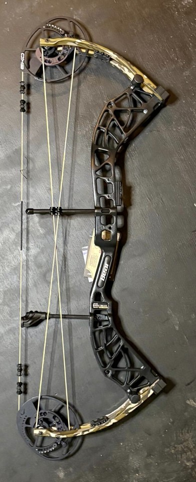 Bear Archery WHITETAIL INT 55 to 70 Lbs Black Bottomland Compound Bow ...