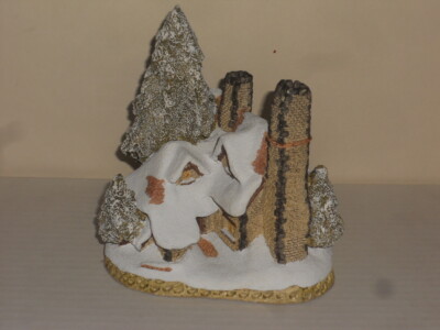 1984 DAVID WINTER COTTAGES "SNOW COTTAGE" JOHN HINE STUDIOS NICE | eBay