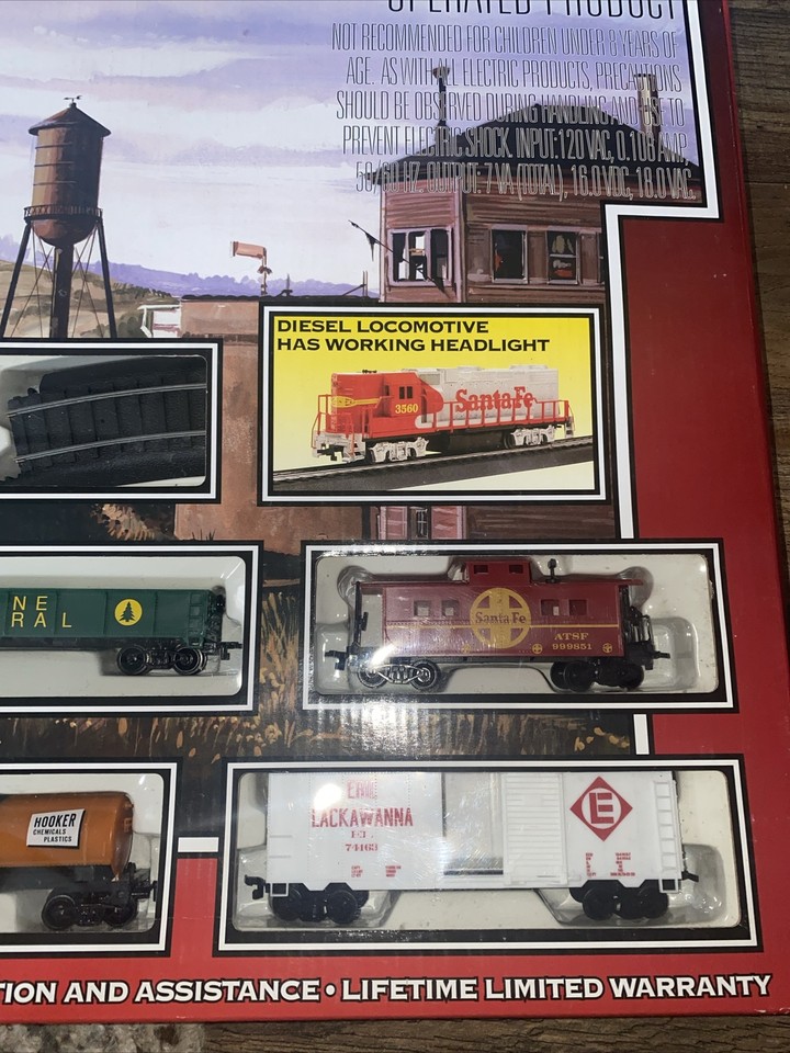 New Unopened GOLDEN RAILS 3560 ELECTRIC TRAIN Ho Scale Set Nib | eBay