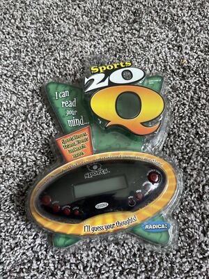 Radica Sports 20 Questions Hand Held Electronic Trivia Game Toy - New ...