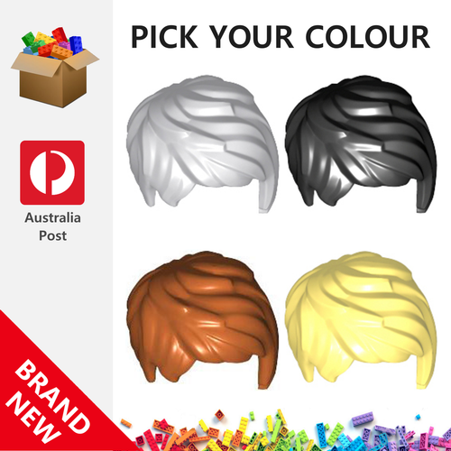 Genuine LEGO™ - Minifigure Hair Female Short Tousled - 37823 New Parts ...