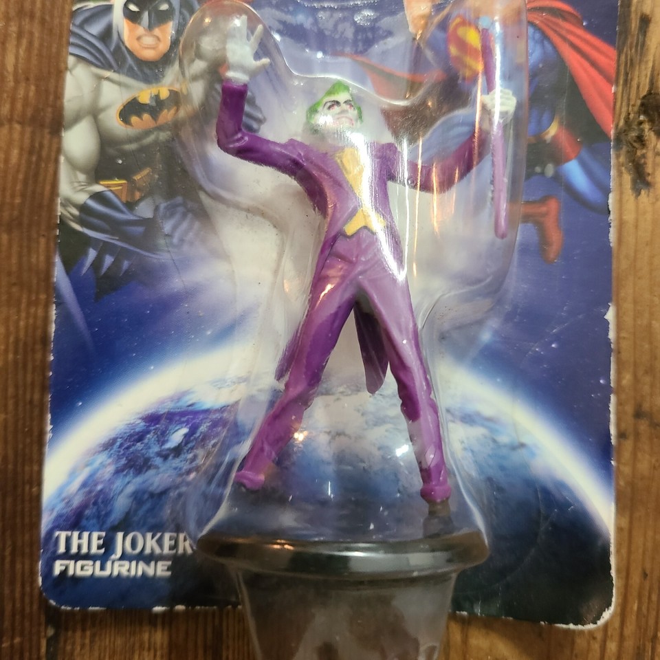 The Joker Mini Figure Statue Toy Cake Topper DC Comics New/Sealed NIB ...