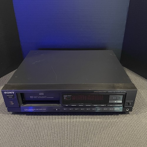 Sony CDP-C900 10 Disc CD Changer Jukebox Music Stereo HiFi *NO REMOTE ...