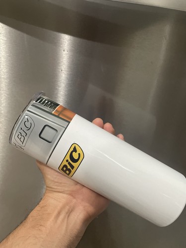 Tumbler 20 Oz Bic Inspired, Personalized, Great For Gifts Or Personal ...