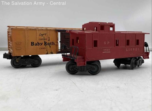 Lionel Multicolor Baby Ruth Candy Boxcar Caboose Locomotive Controller ...