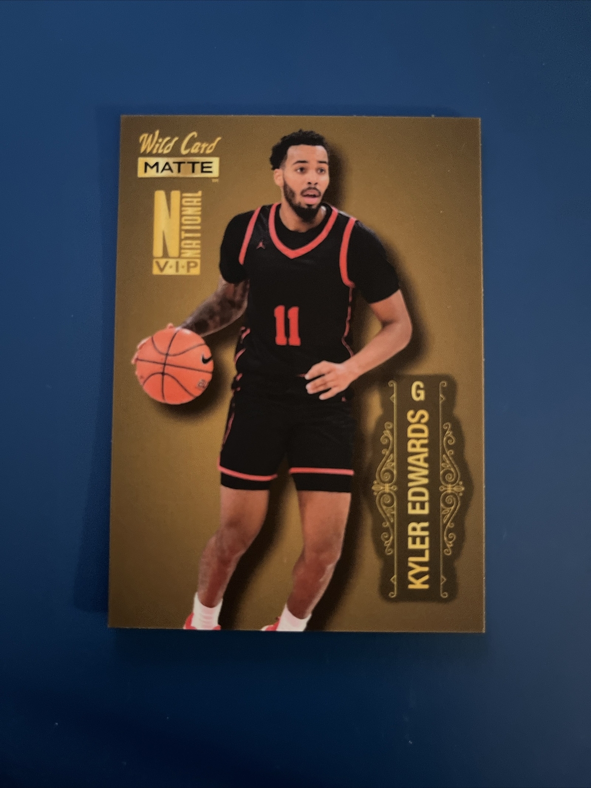 2022 Wild Card Matte National VIP Basketball MBN-14 Kyler Edwards | eBay