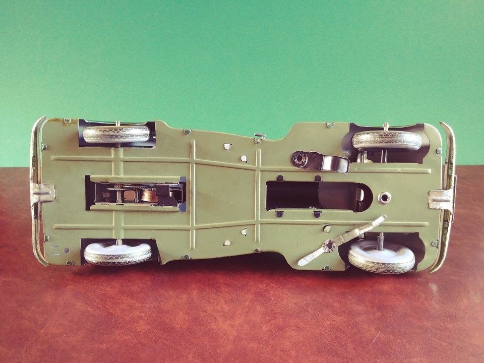 Scarce Deluxe Version 1930's JDN Distler Large Tin Wind-up Coupe ...