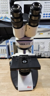 Leica DME Binocular Clinical Microscope w/ 10x & 4x Hi Plan Objectives ...